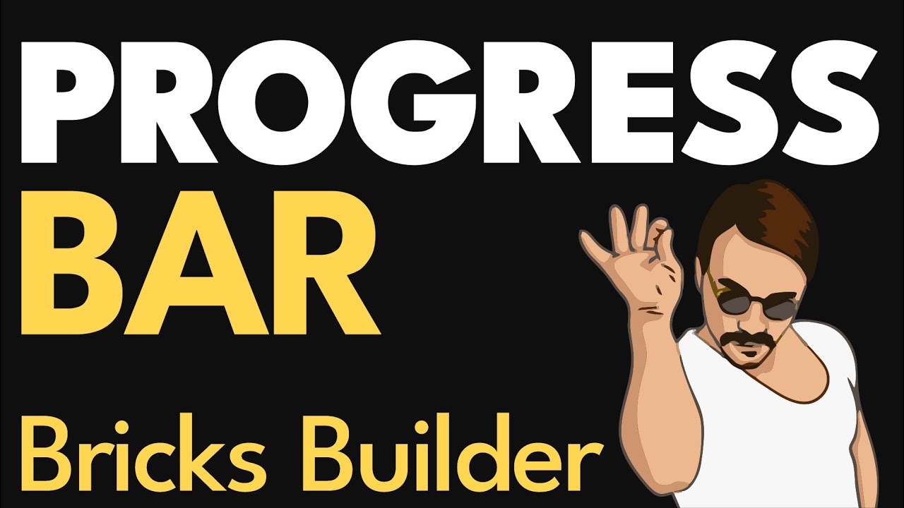 Page Reading Scroll Progress Bar for WordPress Bricks Builder - YouTube