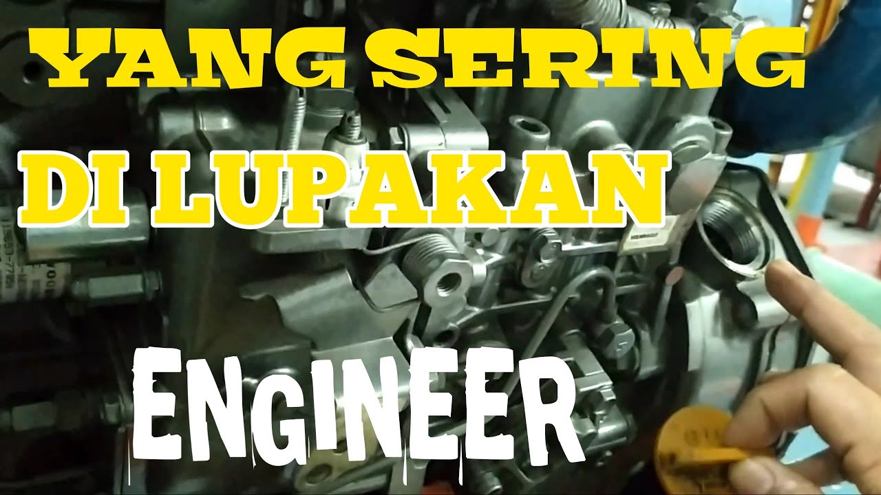 how to care for engine pump injection ~ cara merawat injeksi pump mesin ...