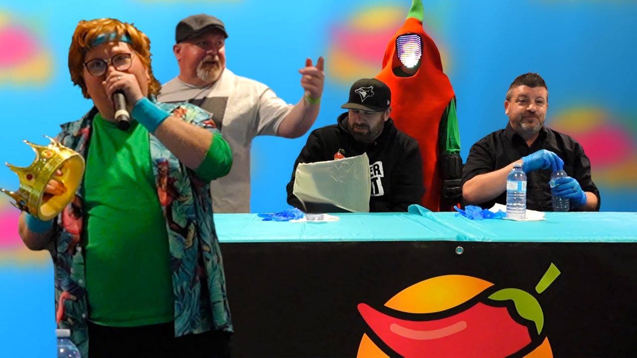 Hot Pepper Contest At Heat Wave #superhot - YouTube
