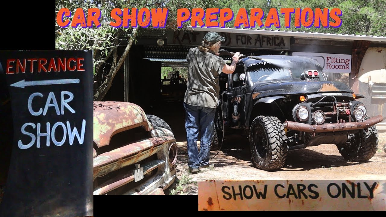 PREPPING FOR CAR SHOW - YouTube