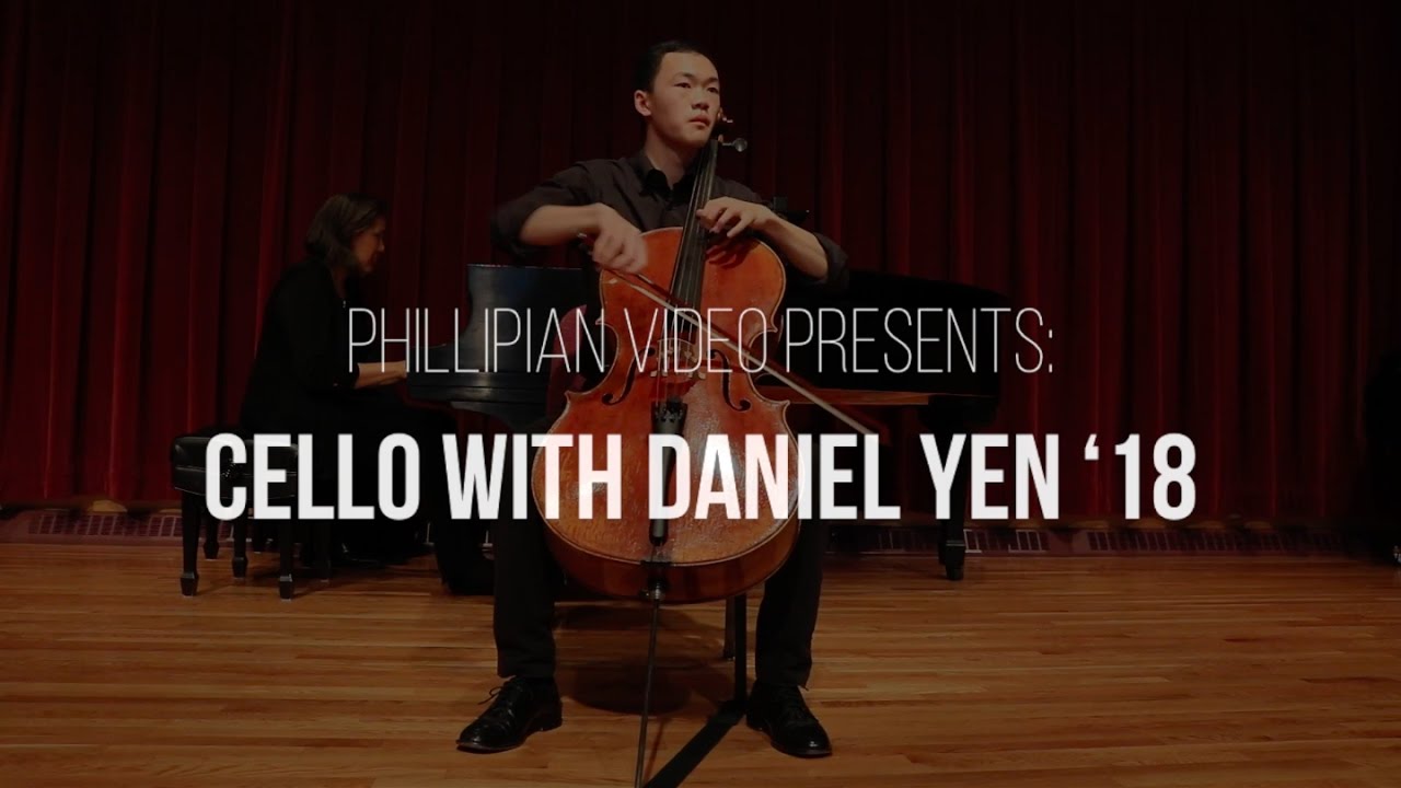 Daniel Yen '18 Cello Feature - YouTube