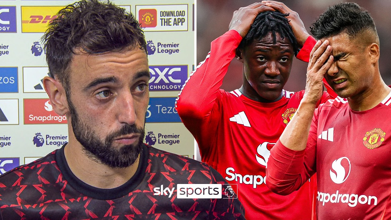 "We don't need to be pointing fingers" | Bruno Fernandes DEFENDS ...