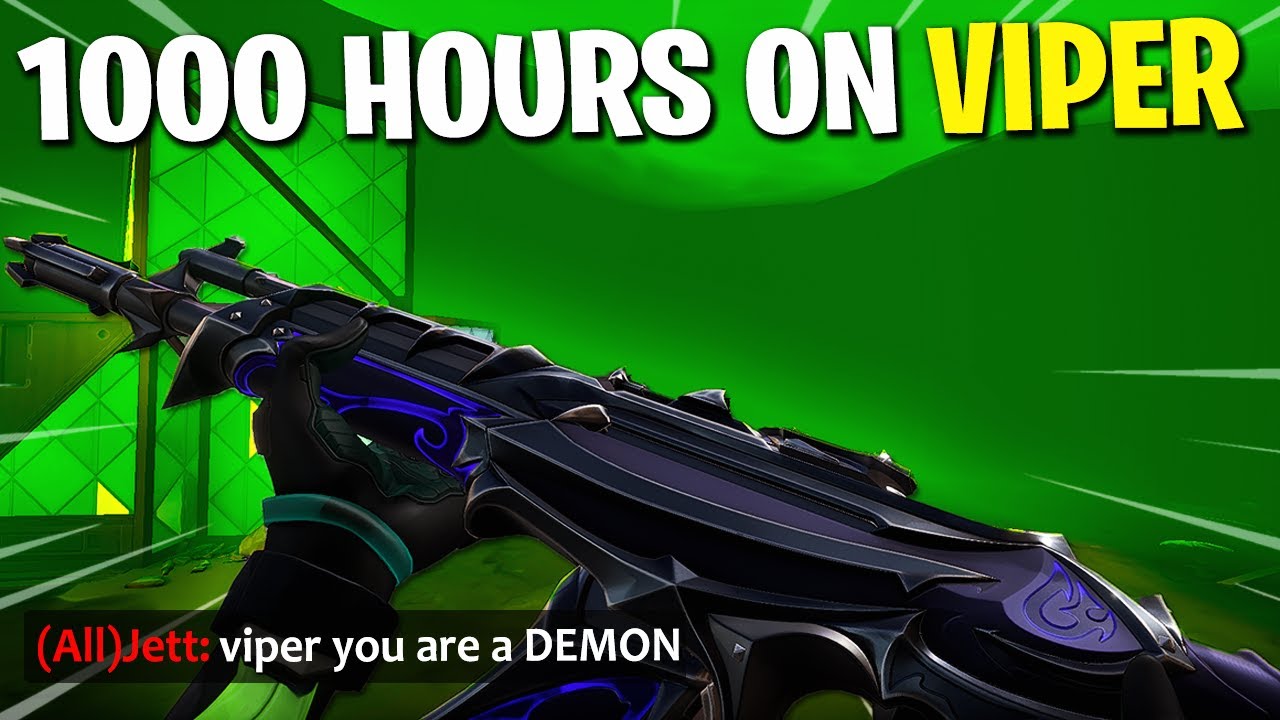 What 1000 Hours on Viper Looks Like (BEST VIPER PLAYS) - YouTube