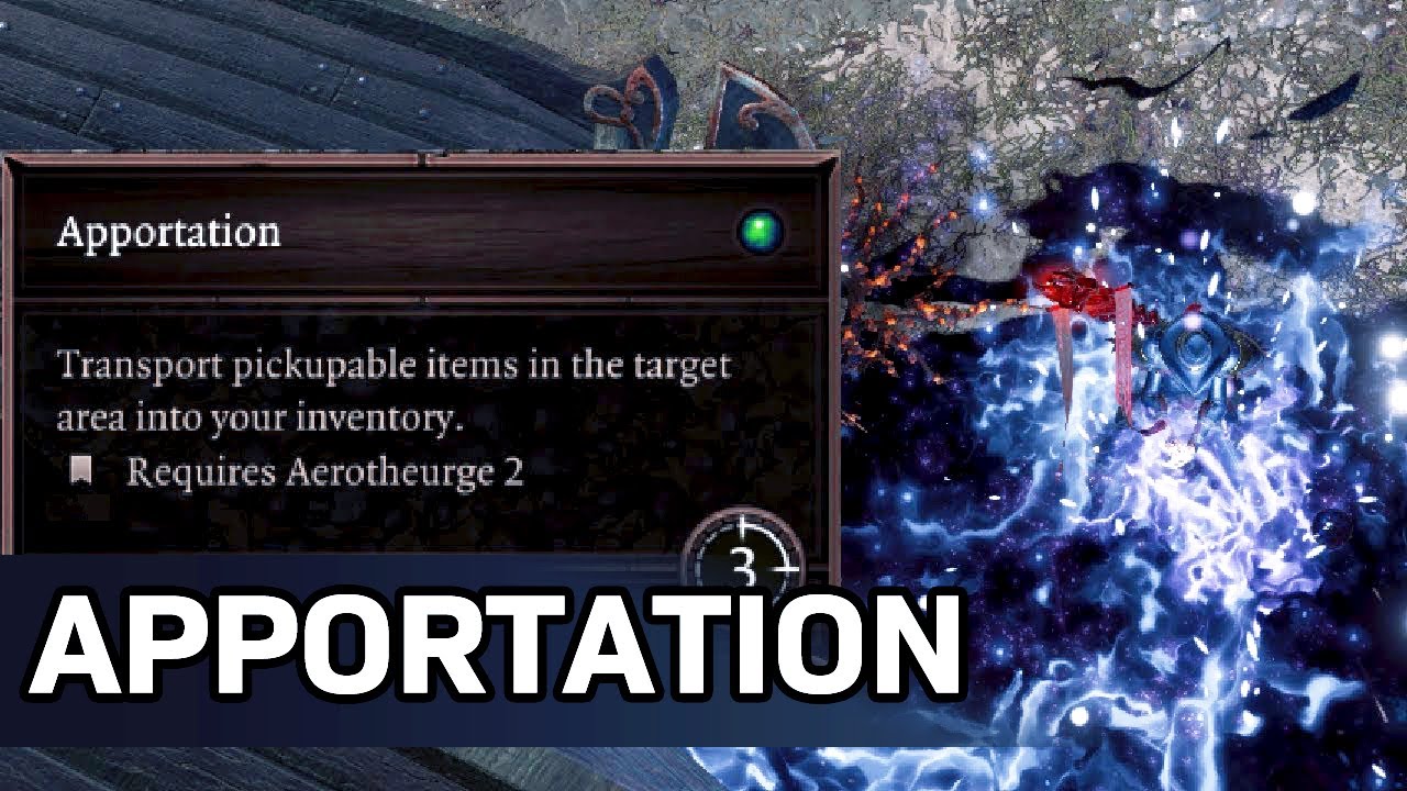 Apportation - Divinity Original Sin 2 - YouTube
