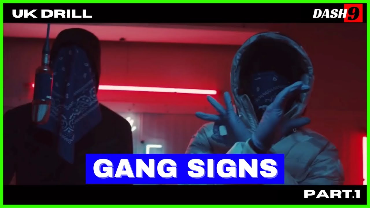 UK DRILL GANG SIGNS PART.1 - YouTube
