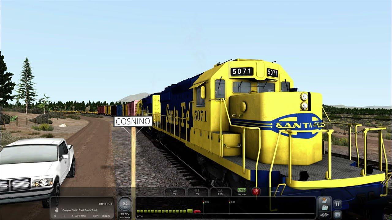 Train Simulator 2021 - [EMD SD40-2] Welcome to the Divide - Eastbound - 4K UHD - YouTube