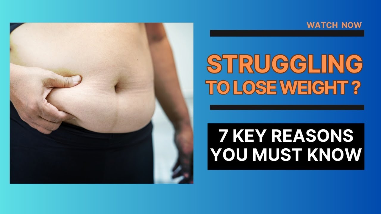 Lose Weight Over 40: 7 Key Reasons Why People Struggle - YouTube