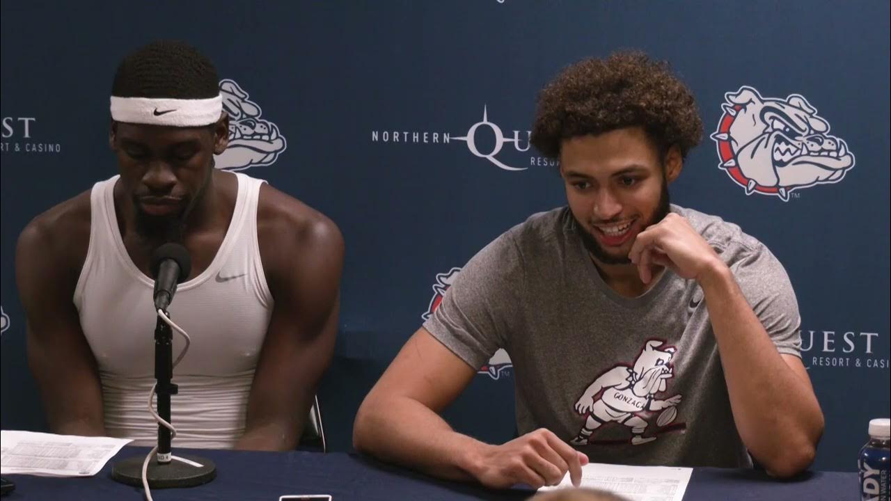 Gonzaga-Jackson State Post Game Interviews - YouTube