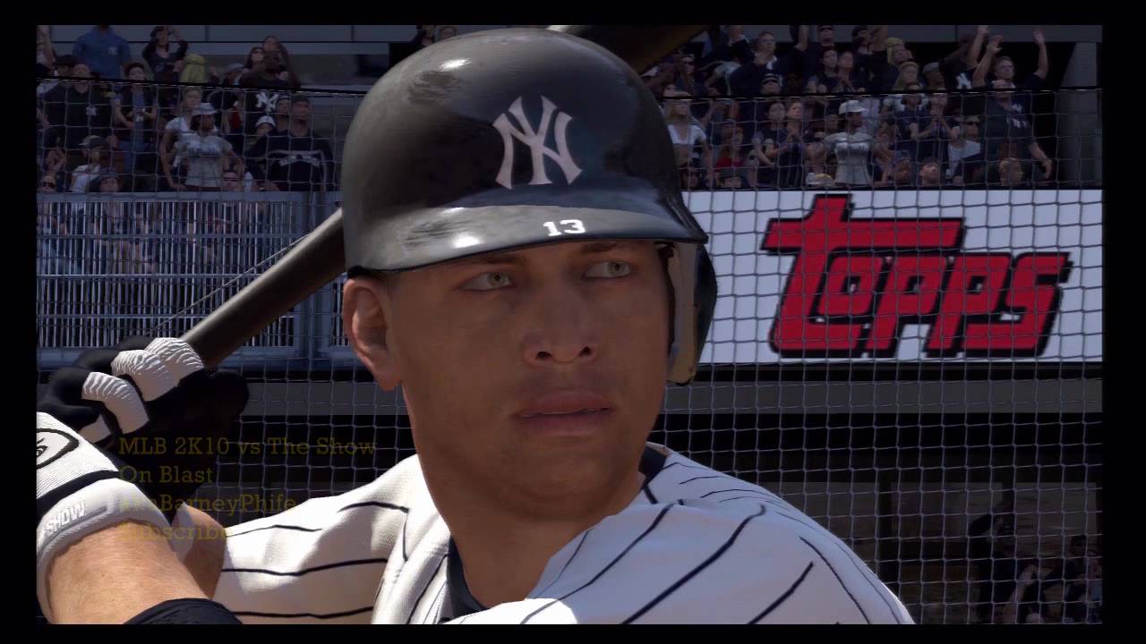 MLB 2k10 vs The Show Comparison showdown (HD) - YouTube
