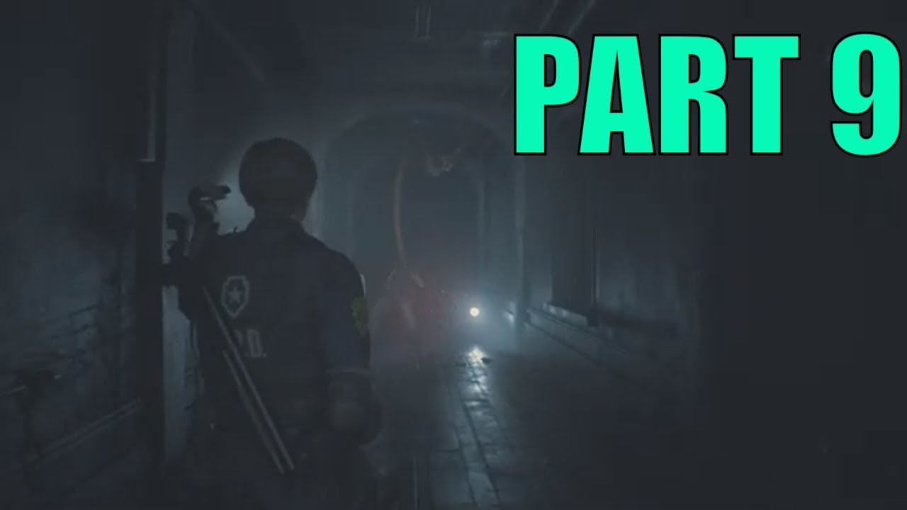 Resident Evil 2 Remake Part 9 " Licker Battle " (RE2 Leon) - YouTube