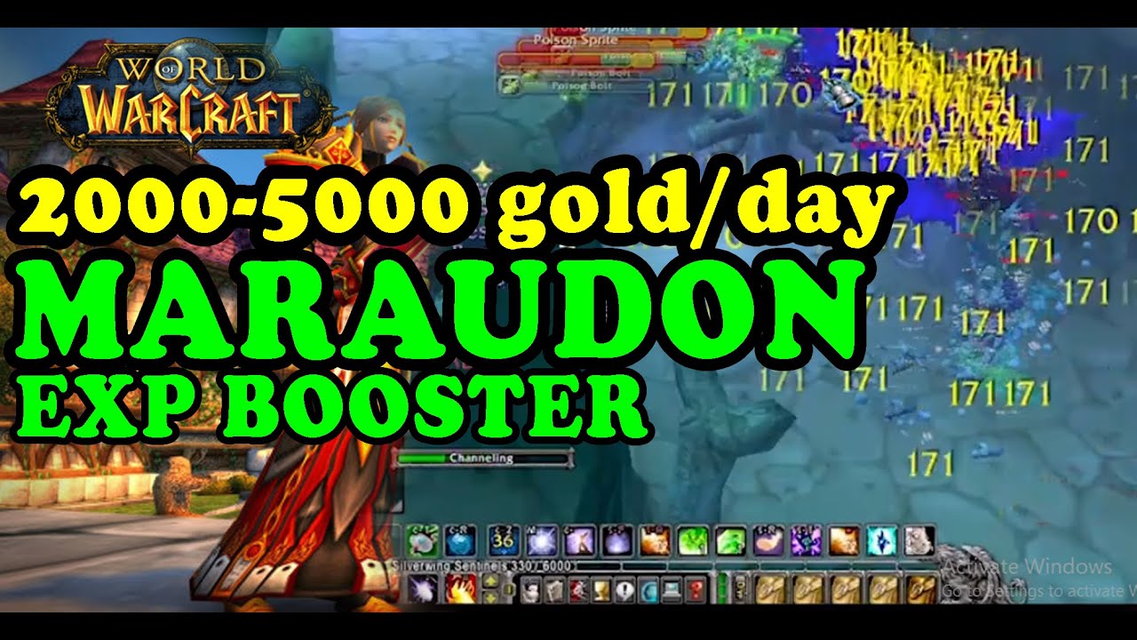 BIGG EXP 320++MOBS ONE PULL MARAUDON WORLD OF WARCRAFT CLASSIC # ...