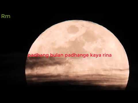 KARAOKE TEMBANG DOLANAN PADANG BULAN PEMBELAJARAN BAHASA JAWA - YouTube