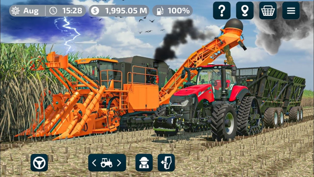 Fs23 flat Map mods ! Fs23 Harvesting sugar Ken ! Fs23 500+ Mods ! Fs23 ...