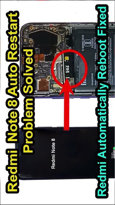Xiaomi Redmi Note 8 Auto Restart Problem Solved || Redmi Phone Automatically Reboot Fixed 100% ...