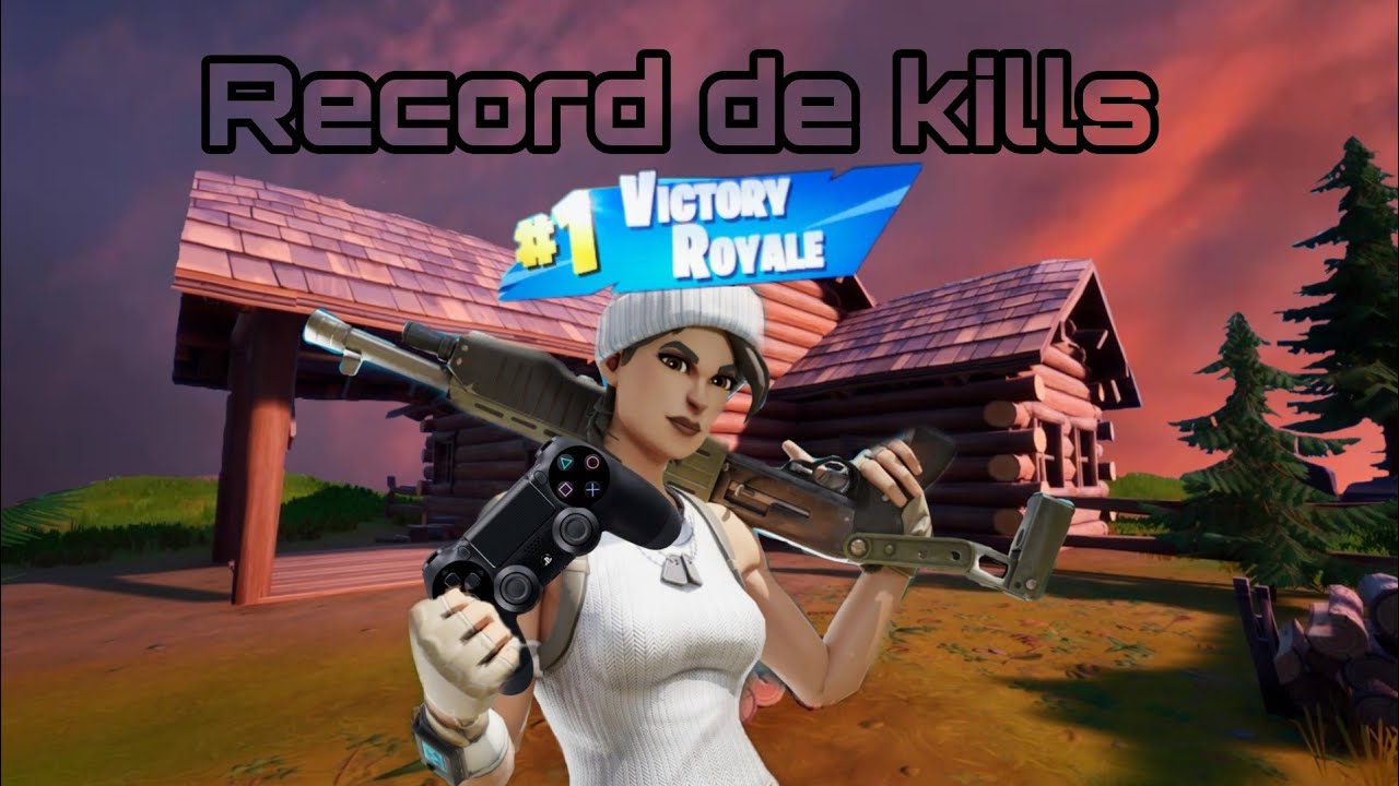 TOP 1 + RECORD DE KILLS / FORTNITE - YouTube