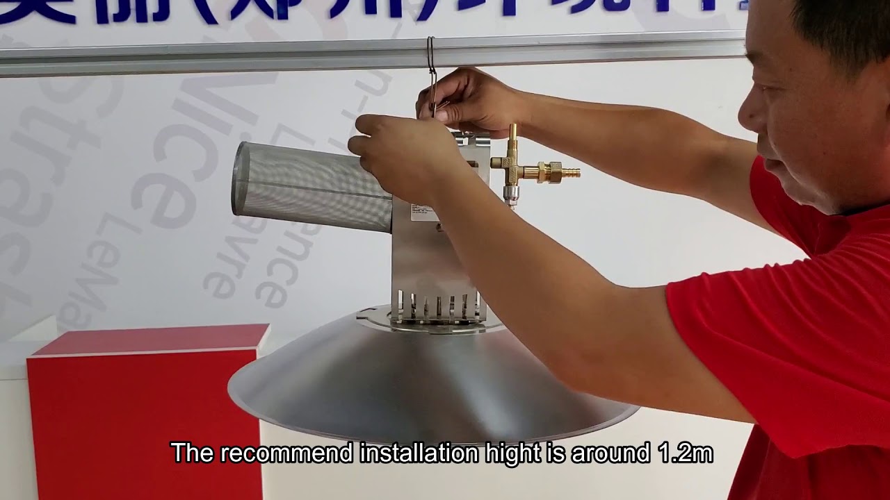 How to use DAMLY SUNFLOWER DO-6500L poultry gas brooder - YouTube