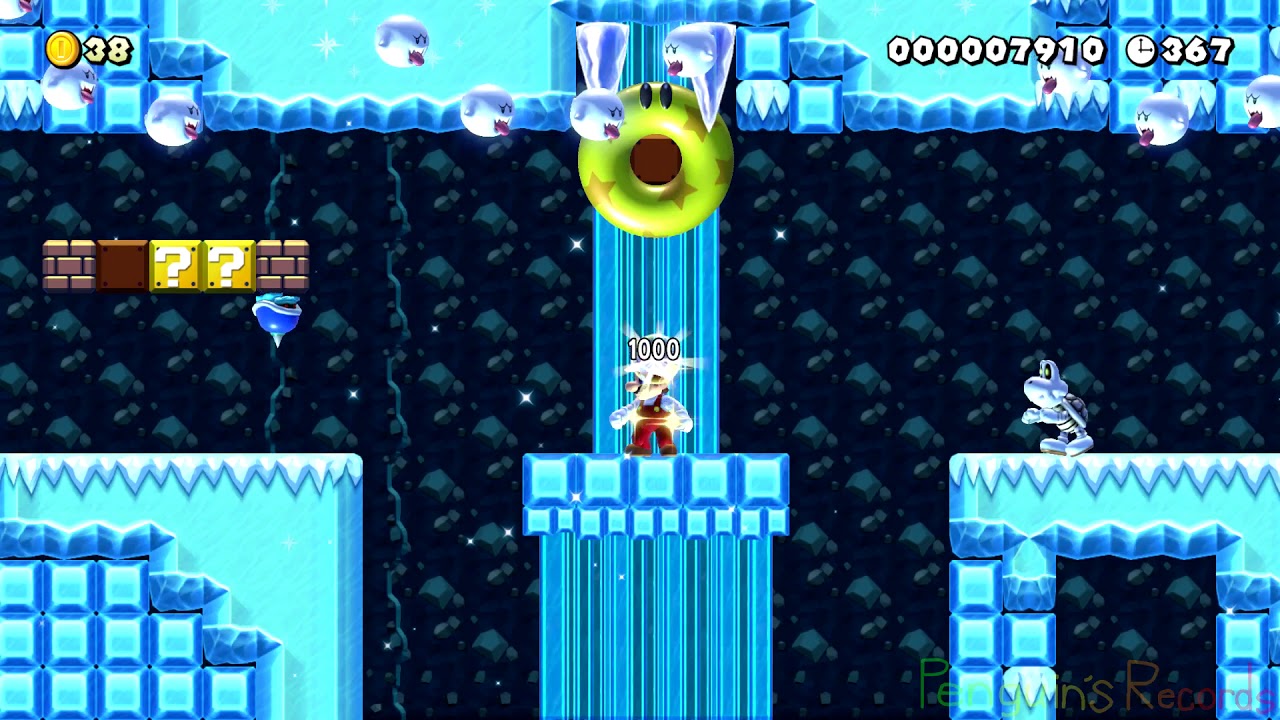 Super Mario Maker 2: W3-3 | Underground Icicles V1 - YouTube