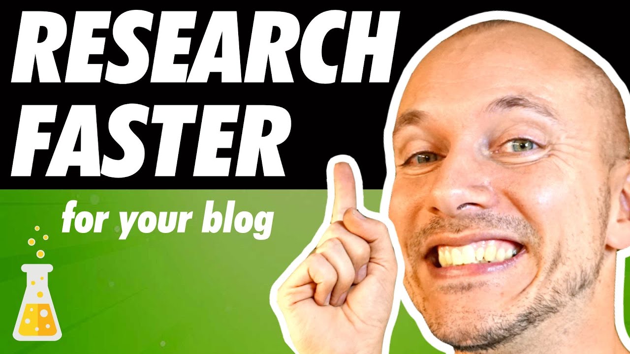 FASTER Blog Post Research (That REALLY Works!) - YouTube