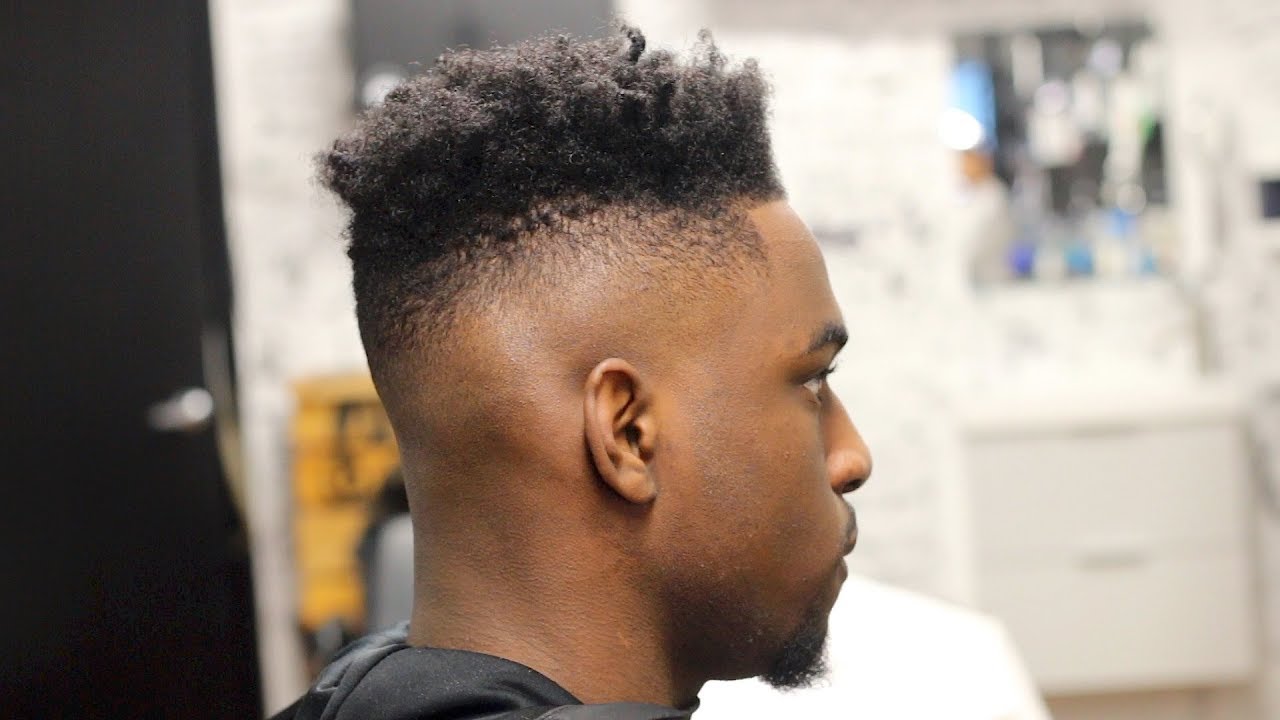 Haircut Transformation: Skin Fade High Top Haircut Tutorial | The ...