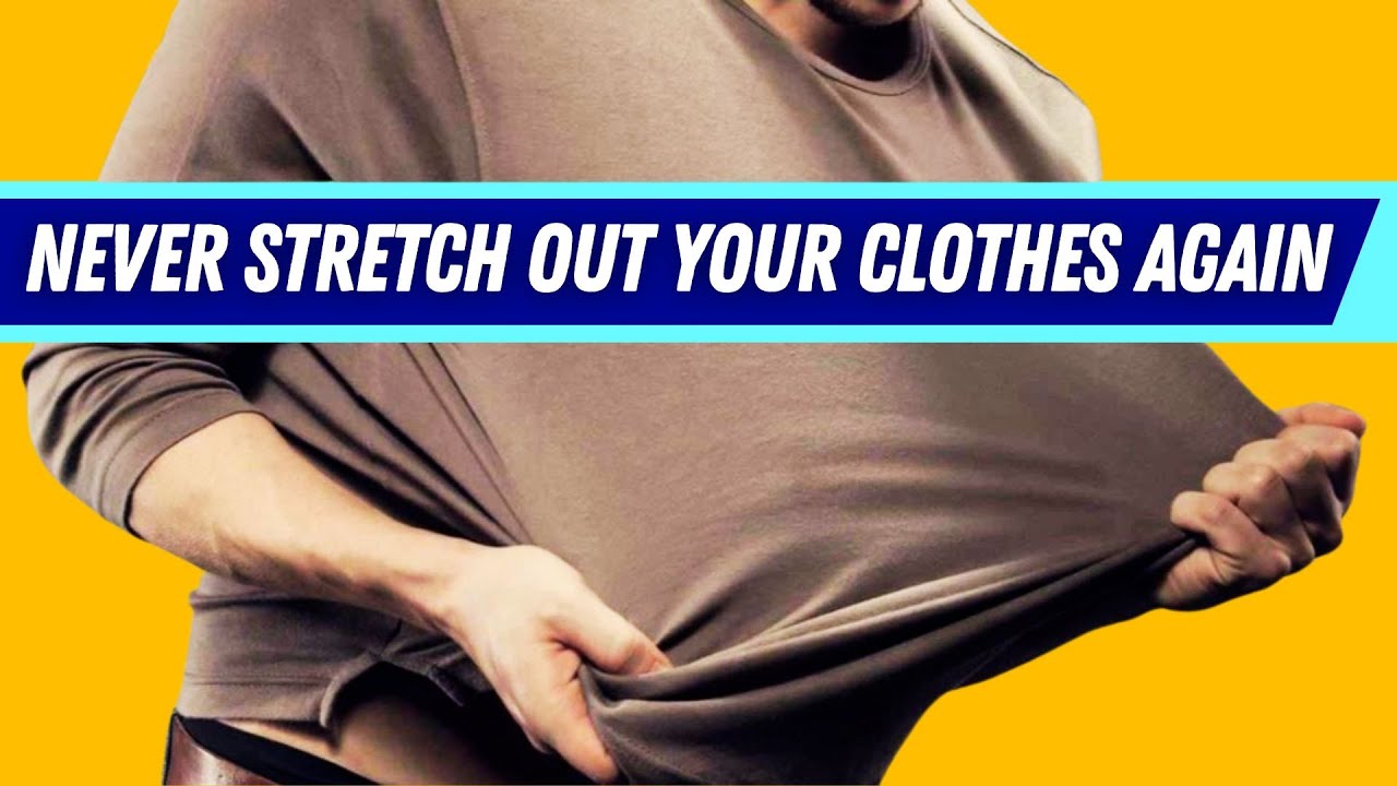 Clothes Losing Shape? Here’s How to Prevent Fabric Stretching! - YouTube