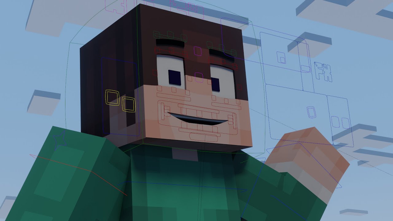 FX rig [ Minecraft rig blender 3.5 ] - YouTube