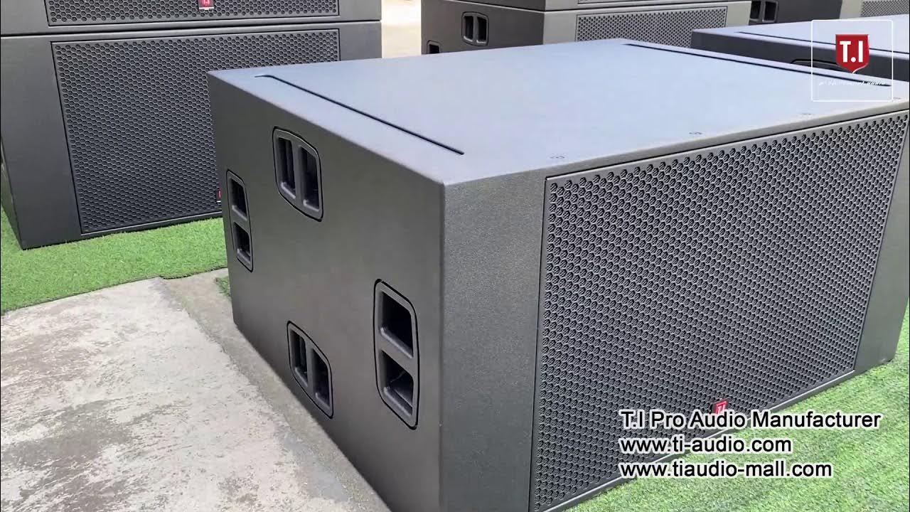 MAX 212 Line Array Introduction video from T.I Audio. - YouTube
