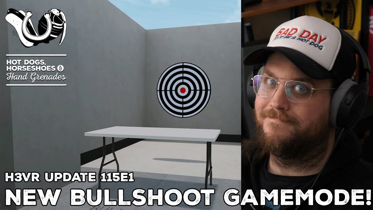 H3VR Early Access Update 115e1 - NEW GAME MODE IS BULLSHOOT!!! - YouTube