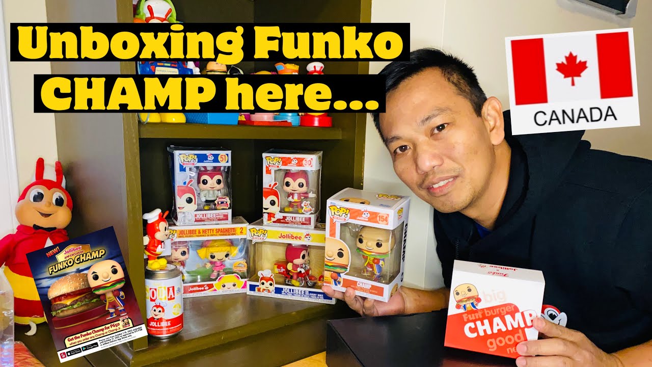 Unboxing Funko Champ here in Canada II PINS TV (Pinoy In Nova Scotia ...