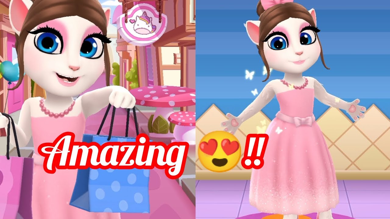 My talking Angela 2 #talkingangela - YouTube