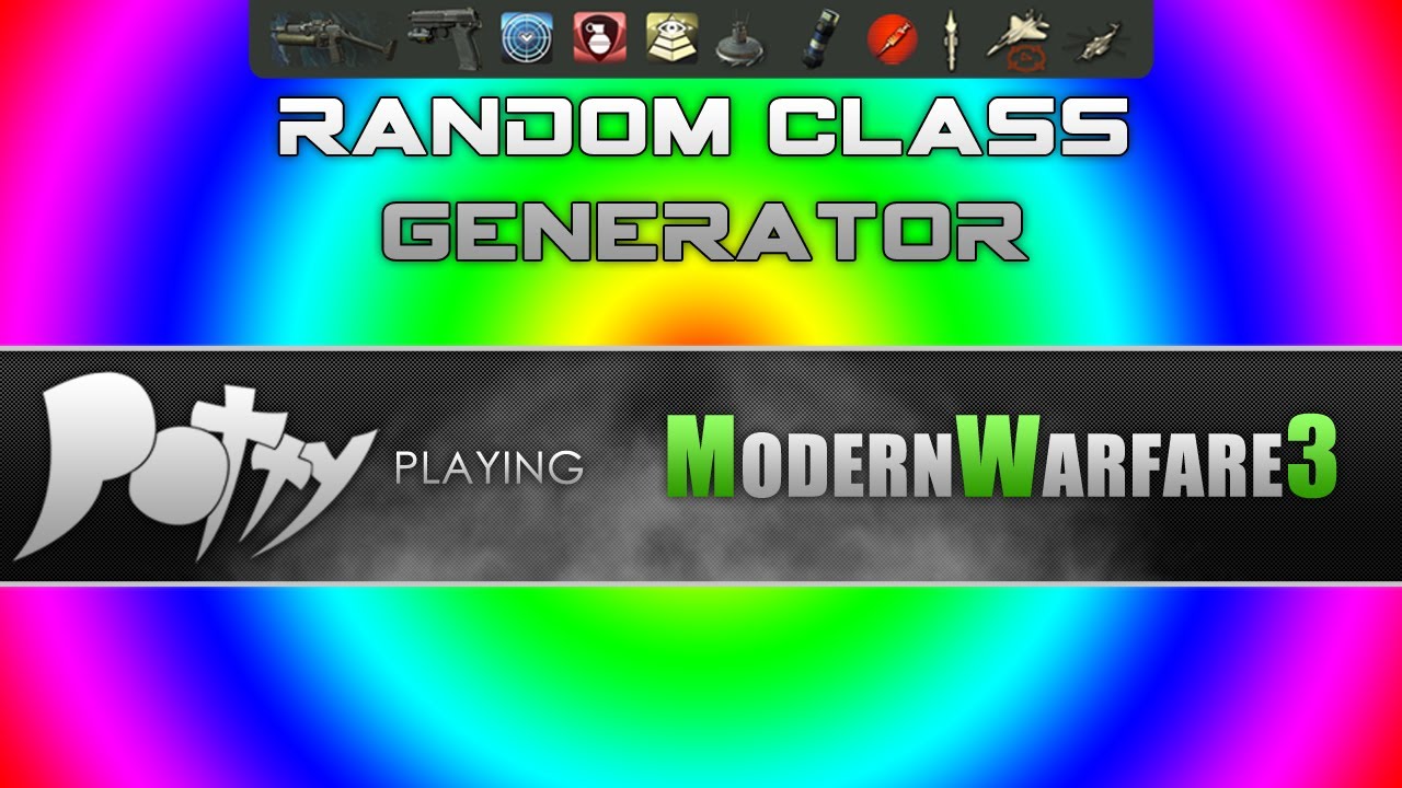 RANDOM CLASS GENERATOR | Modern Warfare 3 | Live GOM | HD - YouTube