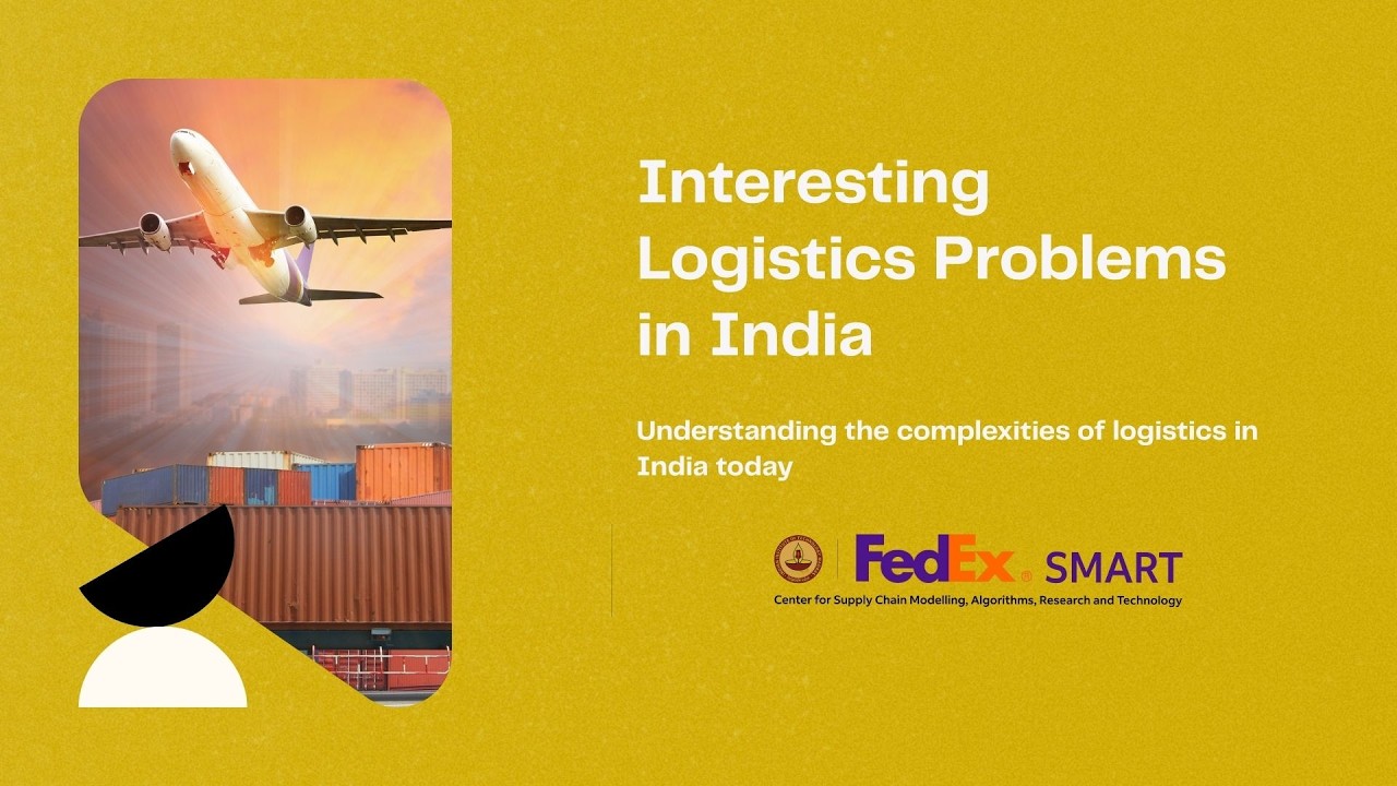 Mr. Brahmayya Akella: Interesting Logistics problem in India. - YouTube