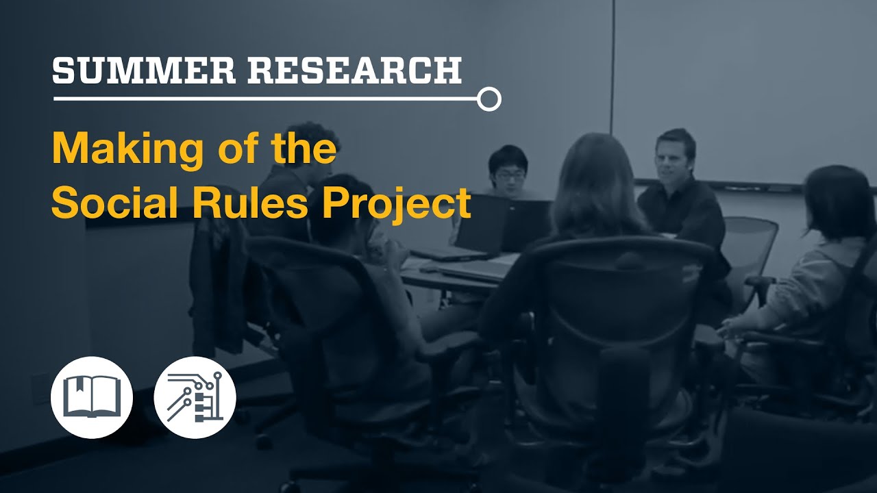 The Making of the Social Rules Project - YouTube