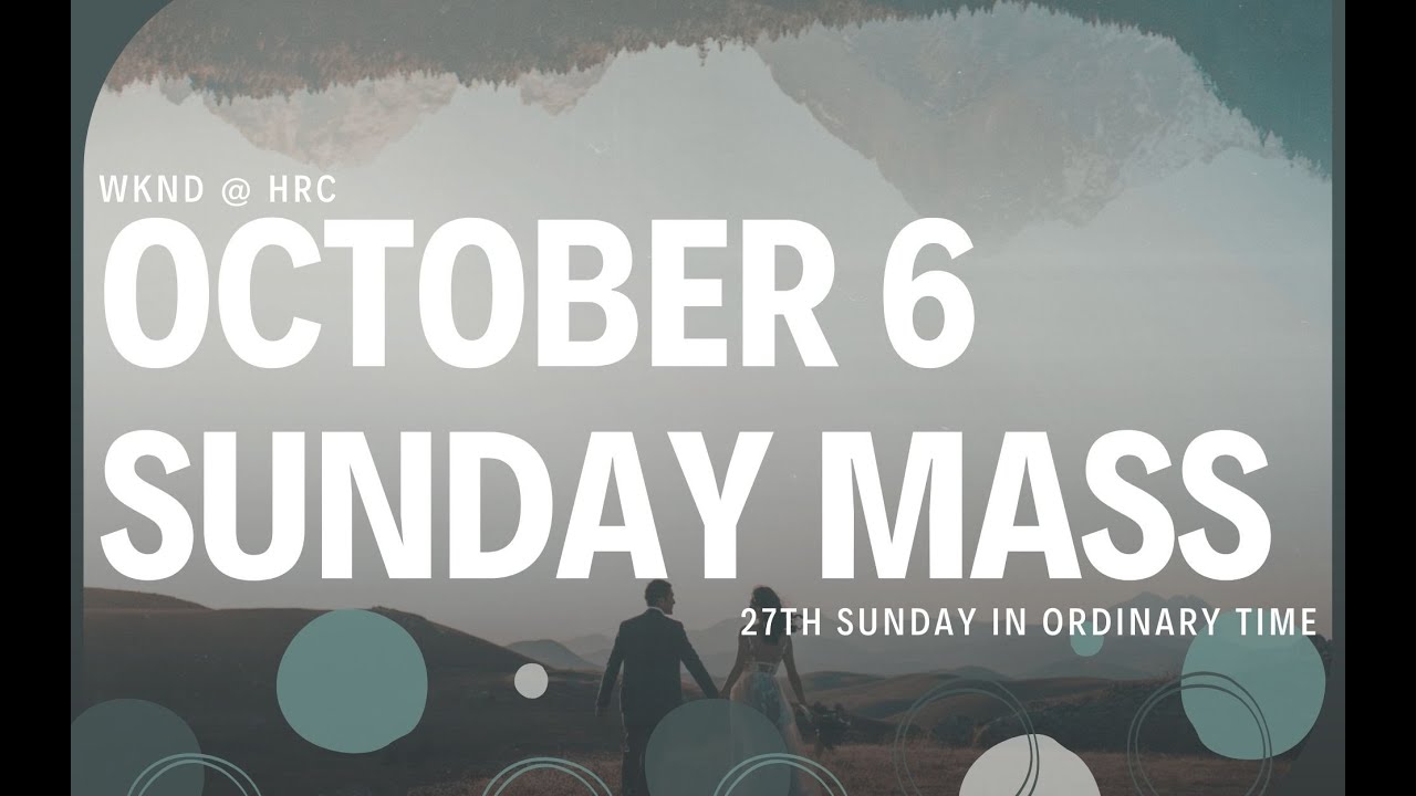 Live Weekend Mass | Holy Redeemer | Sunday 10-6-24 11am - YouTube