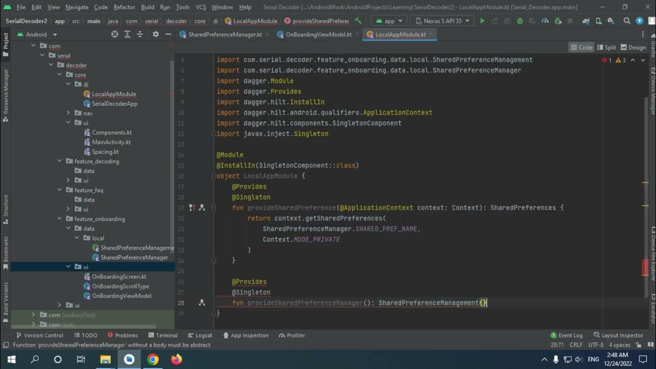 63 ViewModel & Dagger Hilt - YouTube