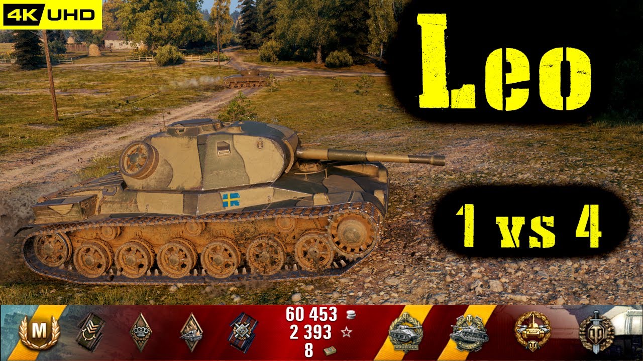 World of Tanks Leo Replay - 9 Kills 3.4K DMG(Patch 1.6.1) - YouTube