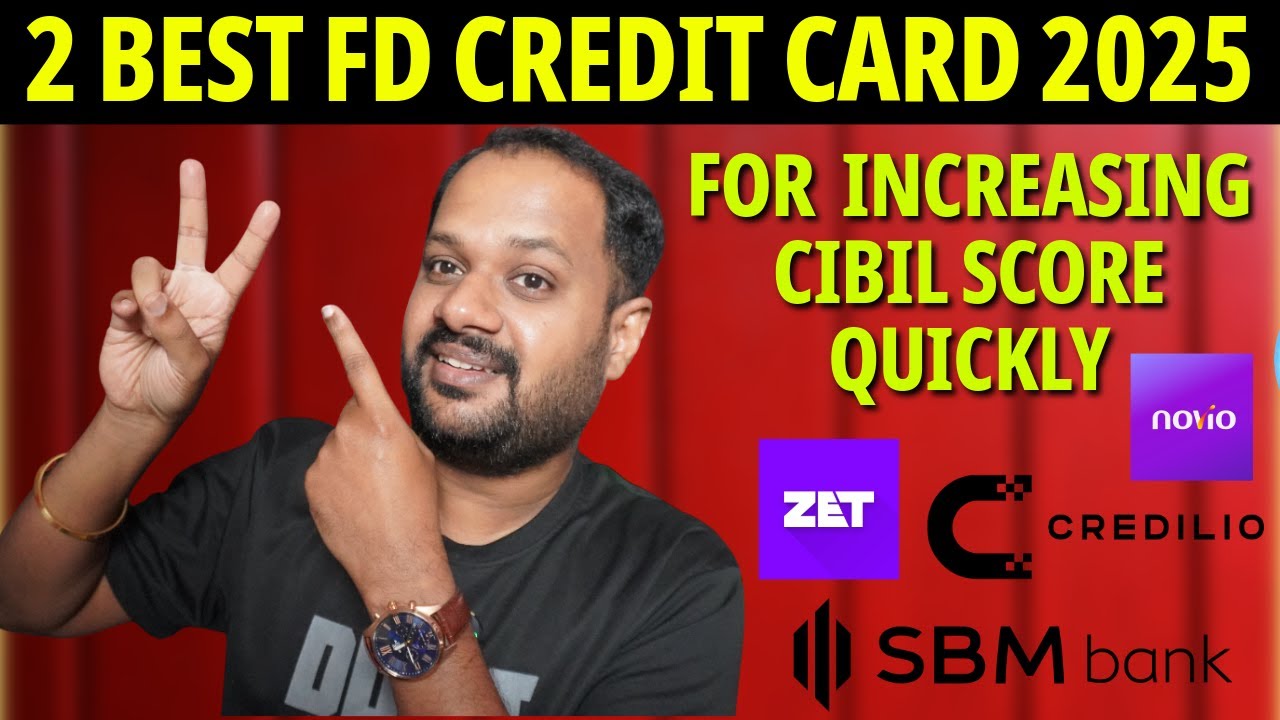 2 BEST FD CREDIT CARD 2025 FOR INCREASING CREDIT SCORE ? LIFE TIME FREE ...