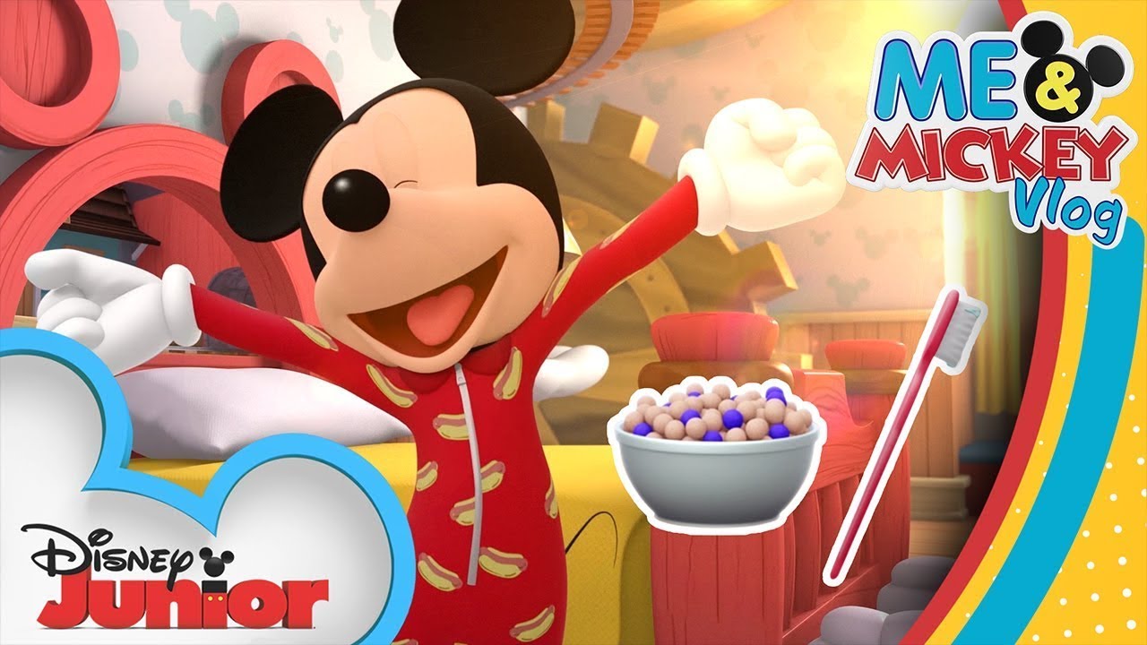 Mickey's Morning Routine ☀️ | Me & Mickey | Vlog 2 | Back to School ...