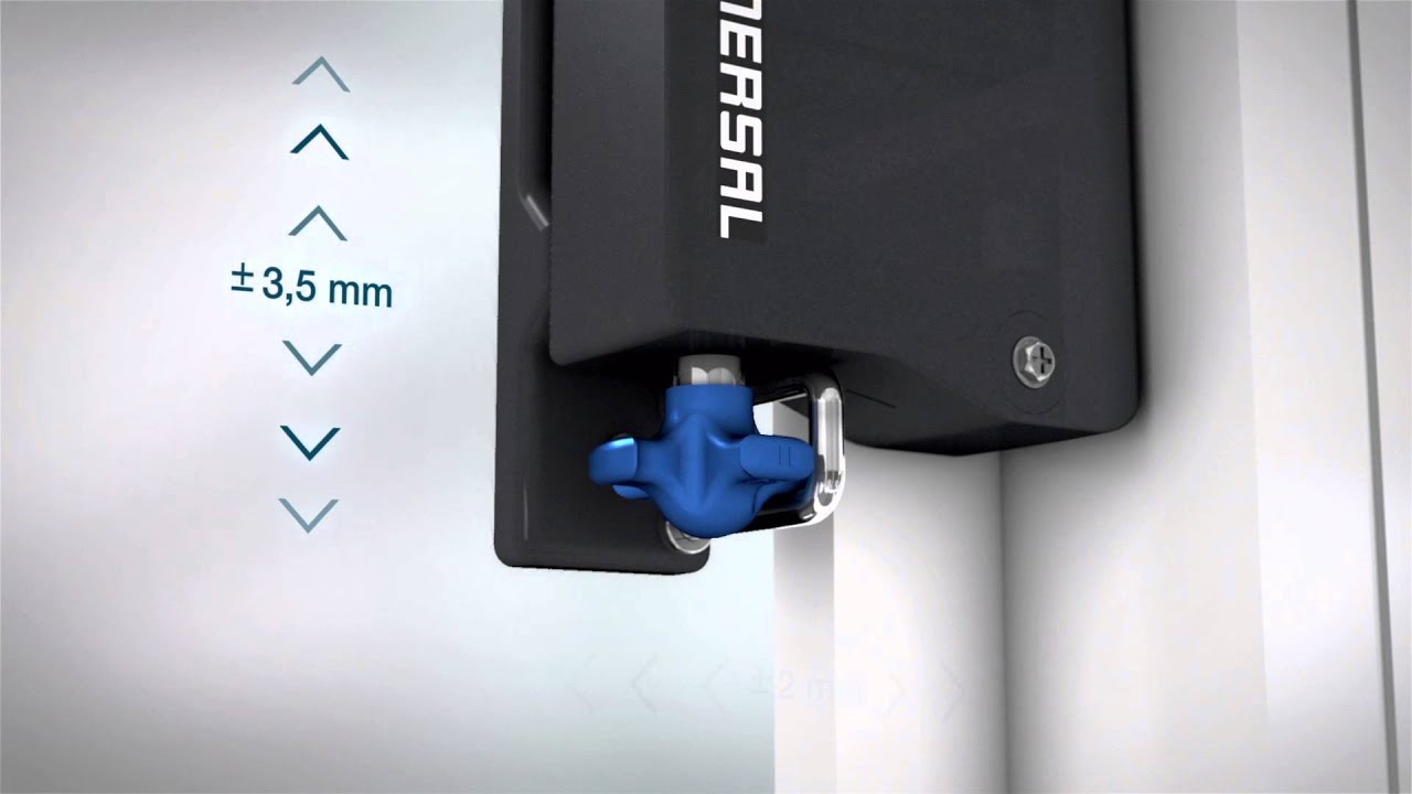 Schmersal AZM 300, Teil 3, Toleranz bei Türversatz, deutsch - YouTube