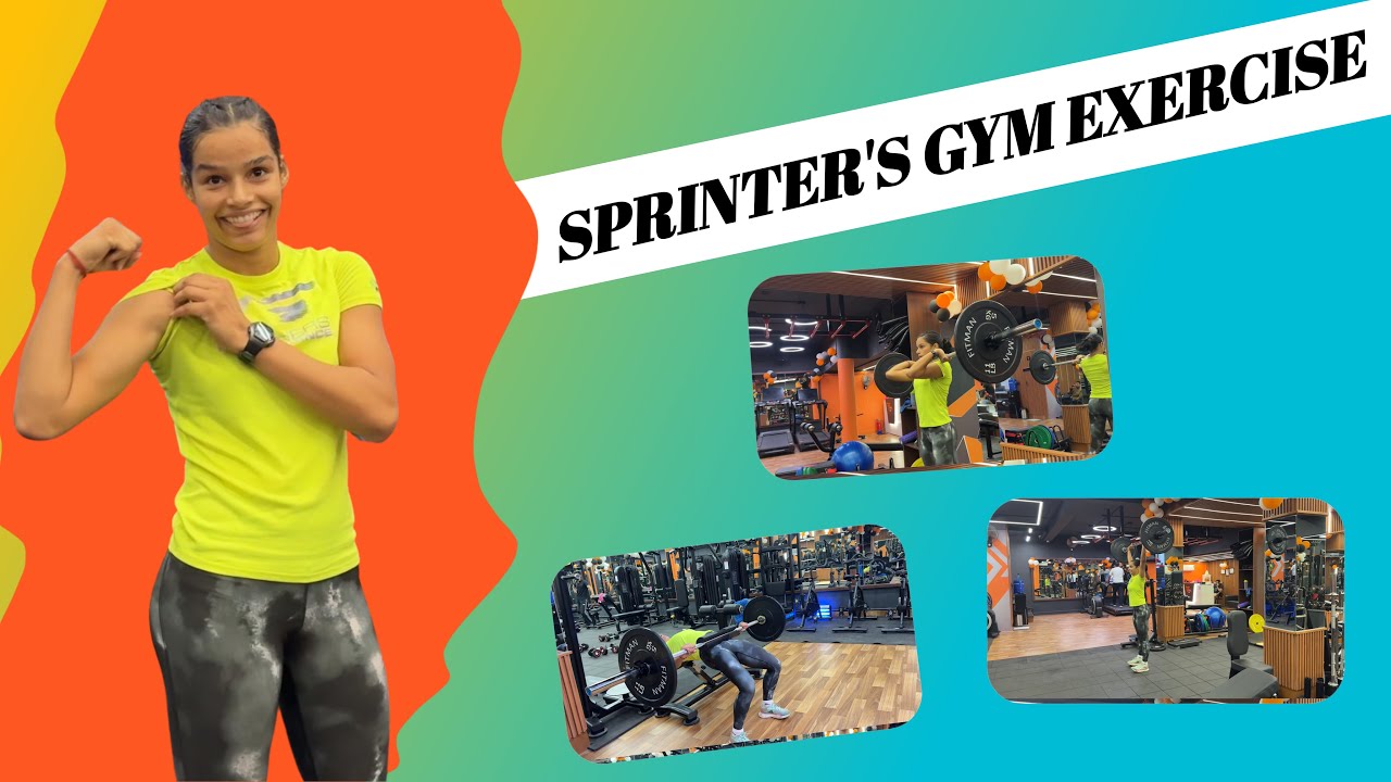 || Weight Training For Sprinter Part - 1 || How sprinter do gym ...