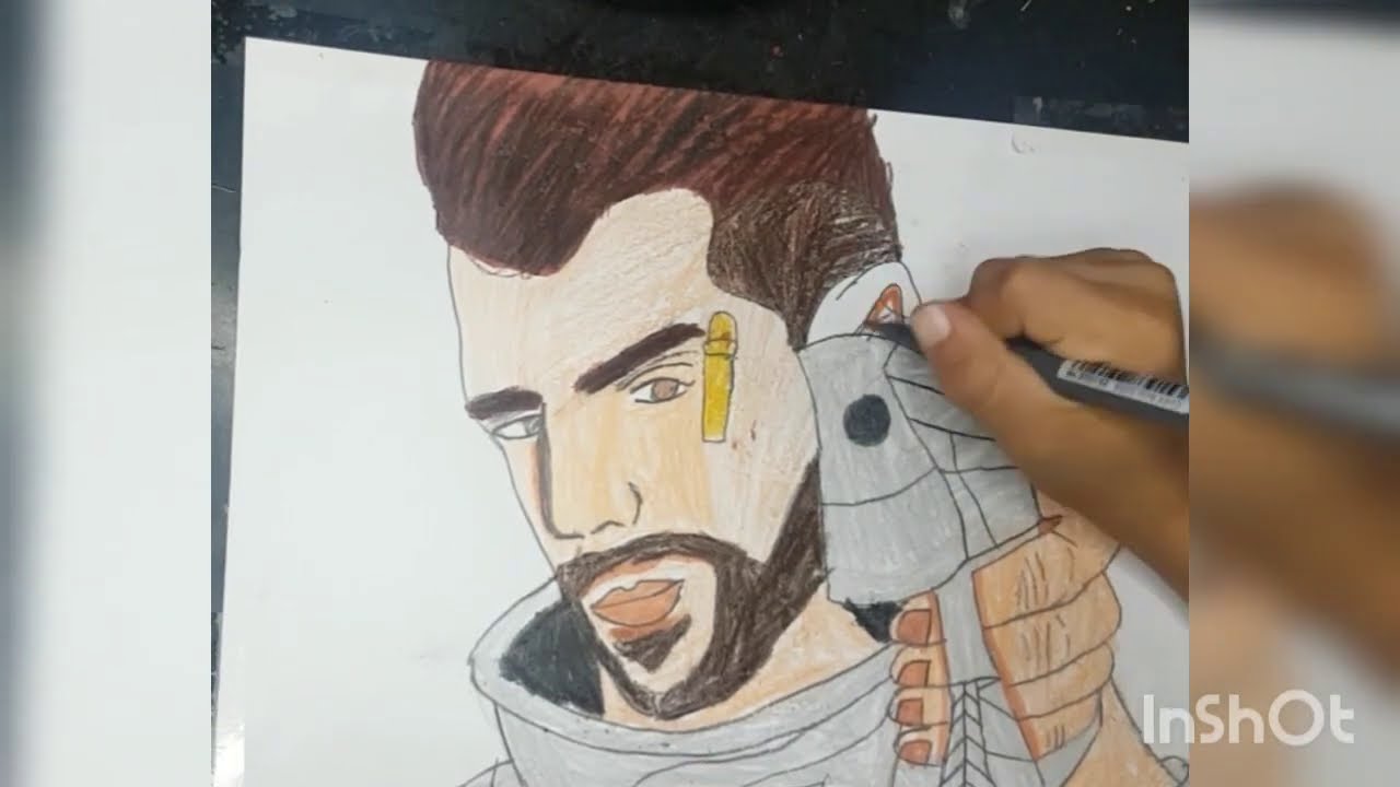 HOW TO DRAW ALOK FREE FIRE step by step - YouTube