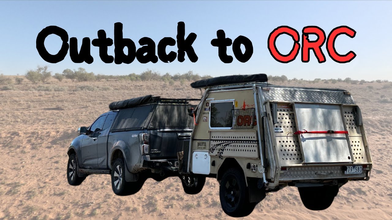 Outback to ORC- collecting the Off Road Camper, taking the FunCut - YouTube