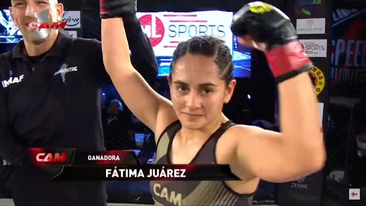 MMA Argentino. CAM 28-5-2022. La Tucumana Fatima Juarez avanza a la ...