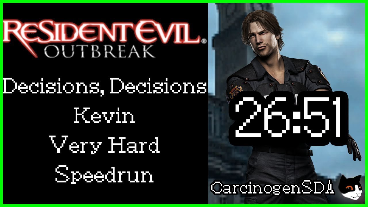 Resident Evil: Outbreak - "Decisions, Decisions" - Kevin, Very Hard ...