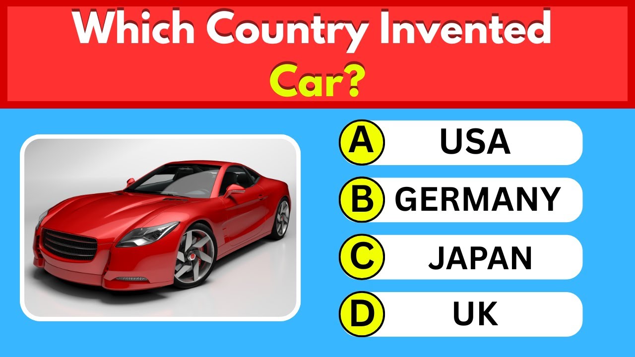 Inventions Quiz: Which Country Invented It? | Test Your General ...