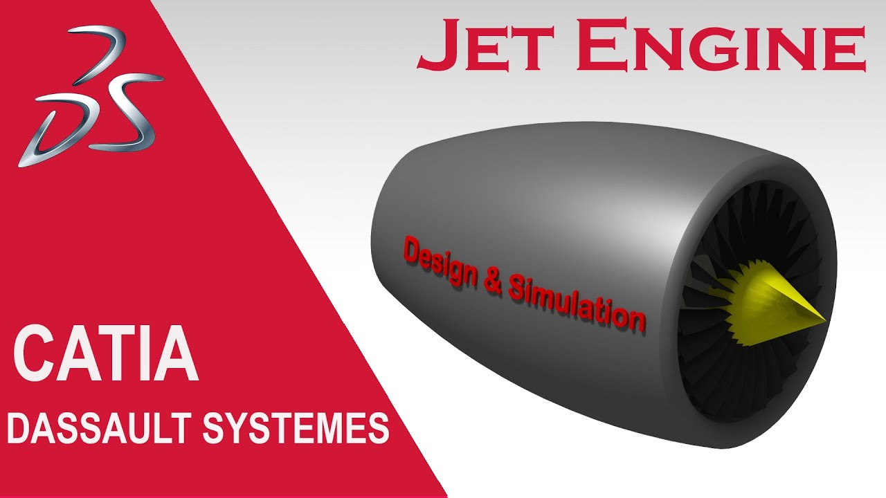 Design Jet Engine in Catia ⚙⚙⚙ - YouTube