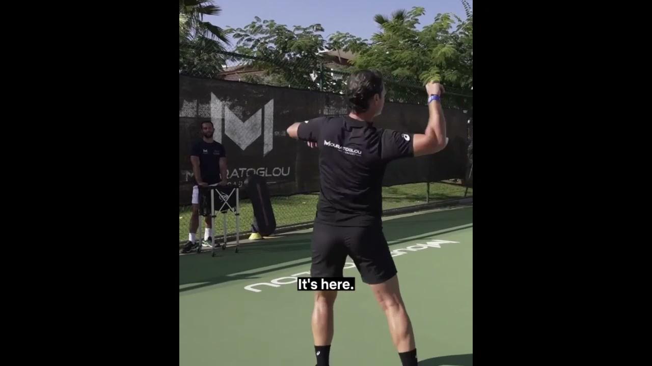 the KEY to😱GET🔥POWER🔥without EFFORT🤯on your🤯SERVE | Patrick Mouratoglou Tips | the😱secret🤯 ...