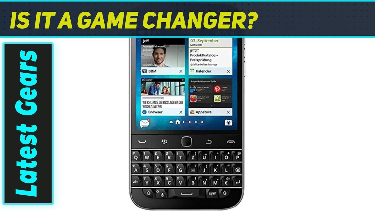 BlackBerry Classic Q20: The BEST QWERTY Phone in 2024? - YouTube