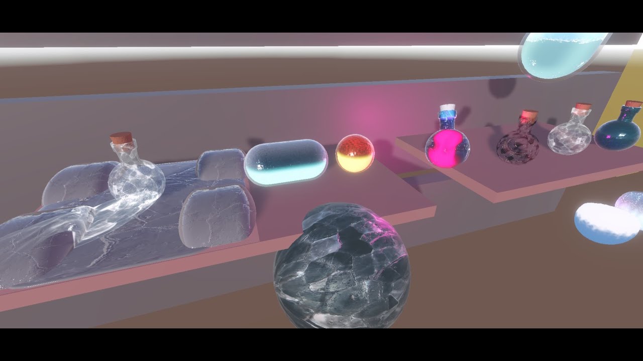LIQUA Volumetric Fluids - work on caustics - YouTube