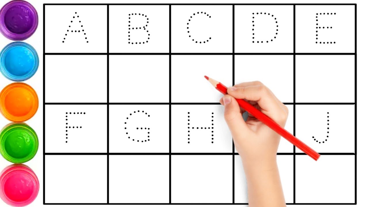 ABCD Alphabets | Learn ABCD for Kids | ABC Learning Video - YouTube