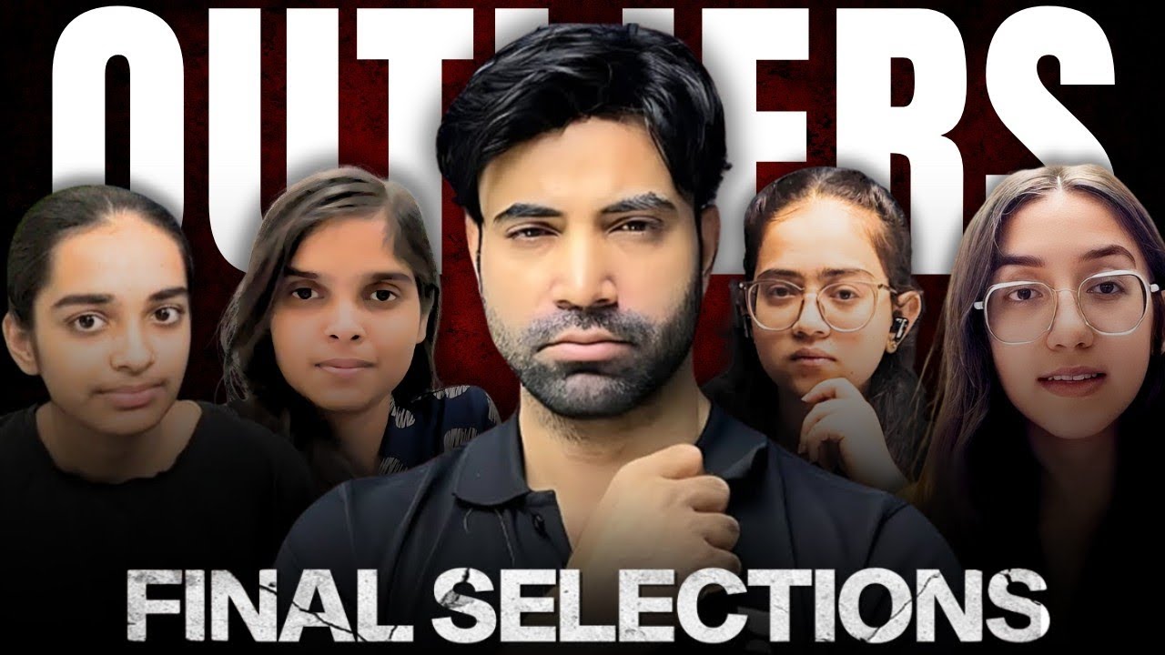 Final Selections in the Outliers | Phase 1 | JEE 2026 - YouTube